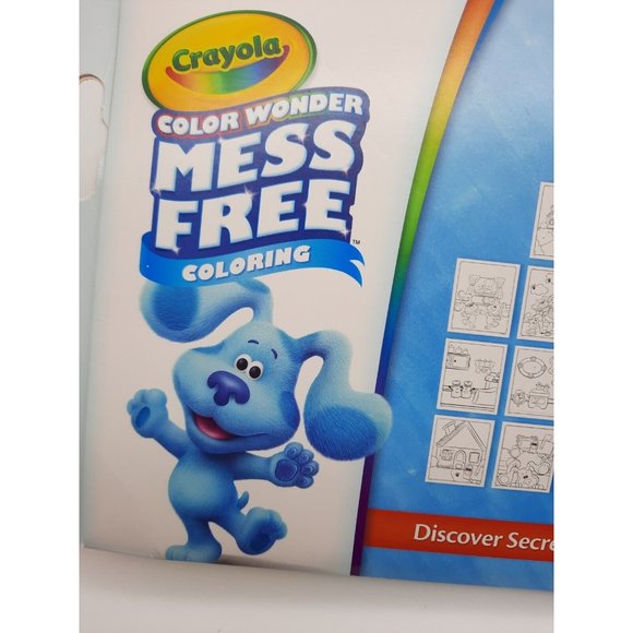 Crayola | Toys | 3 Crayola Color Wonder Mess Free Coloring Blues Clues ...